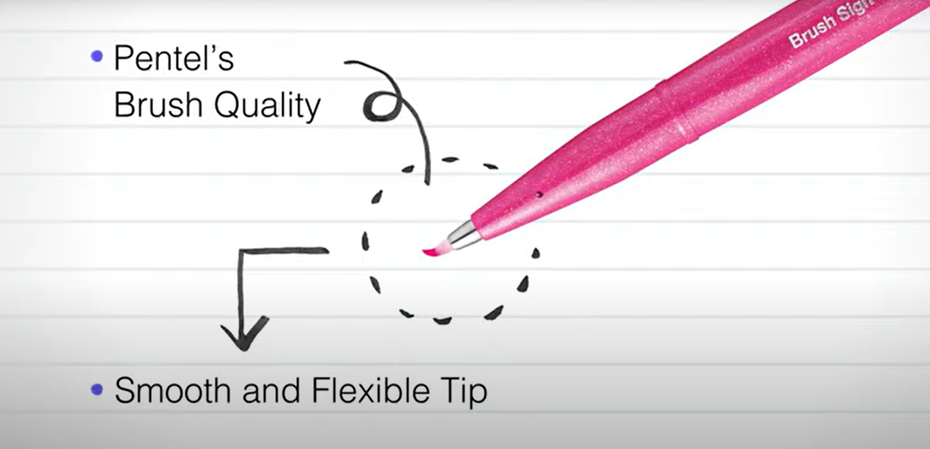 Brush Sign Pen – Pentel Stationery of Canada